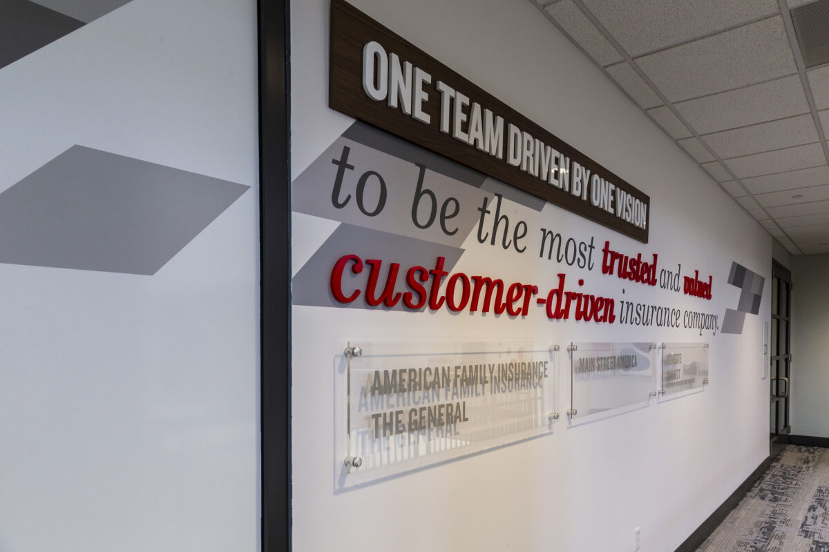 American Family Insurance - Milwaukee Sign Printing, Custom Banners ...